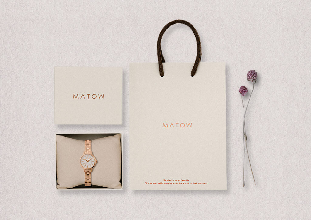 MATOW オリジナルパッケージ - MATOW / マトウ 公式サイト | レディース 腕時計